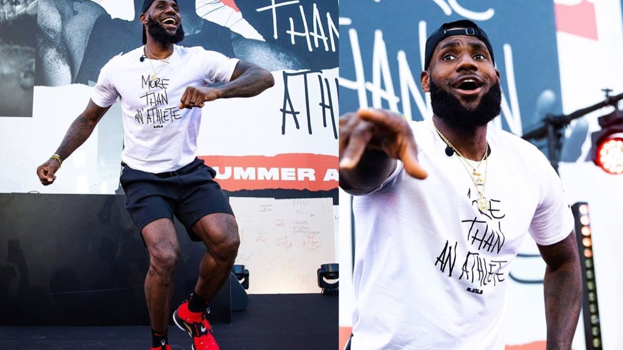 LeBron James Summer 2018 Dancing Compilation - YouTube