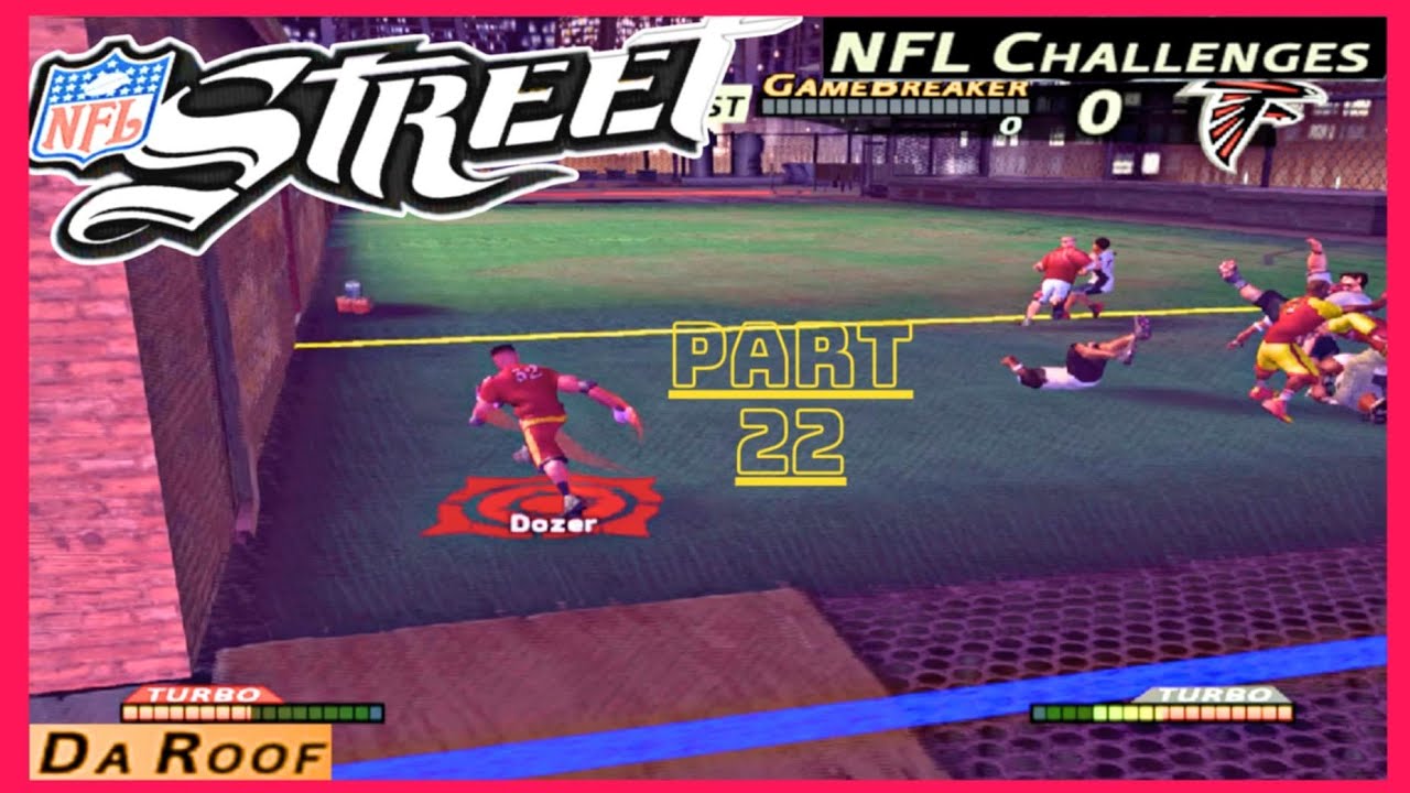 NFL STREET | WALKTHROUGH PART 22 | DA ROOF | NFL CHALLENGES (4K 60 FPS ...