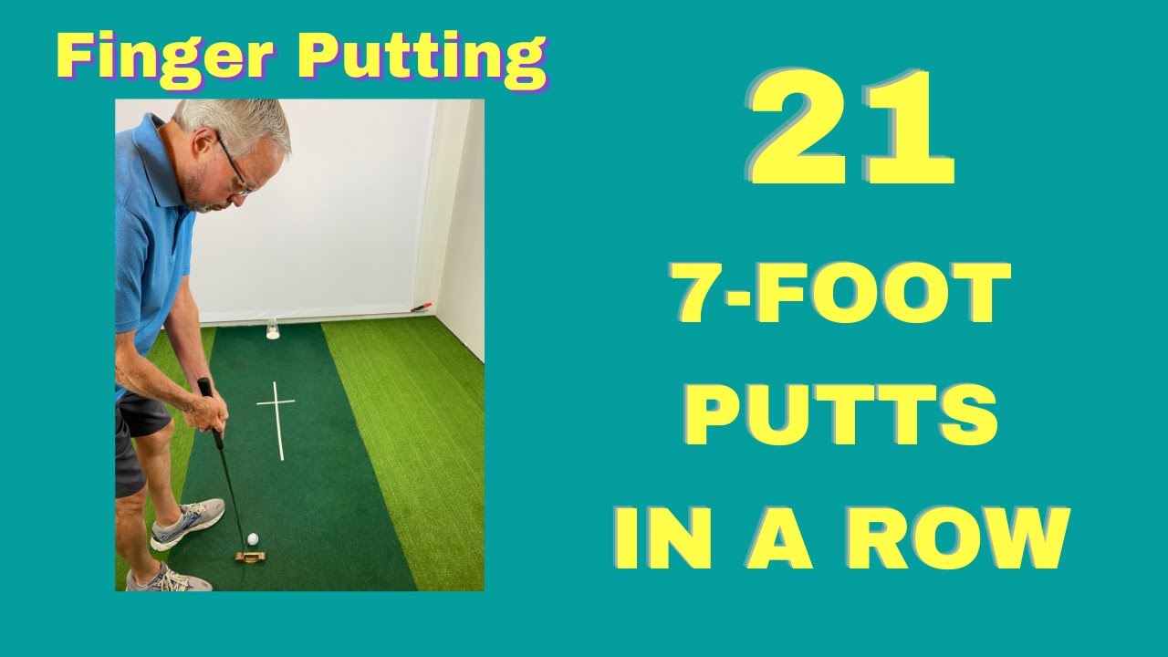 Repeatable Consistent Putting - with Finger Putting - YouTube