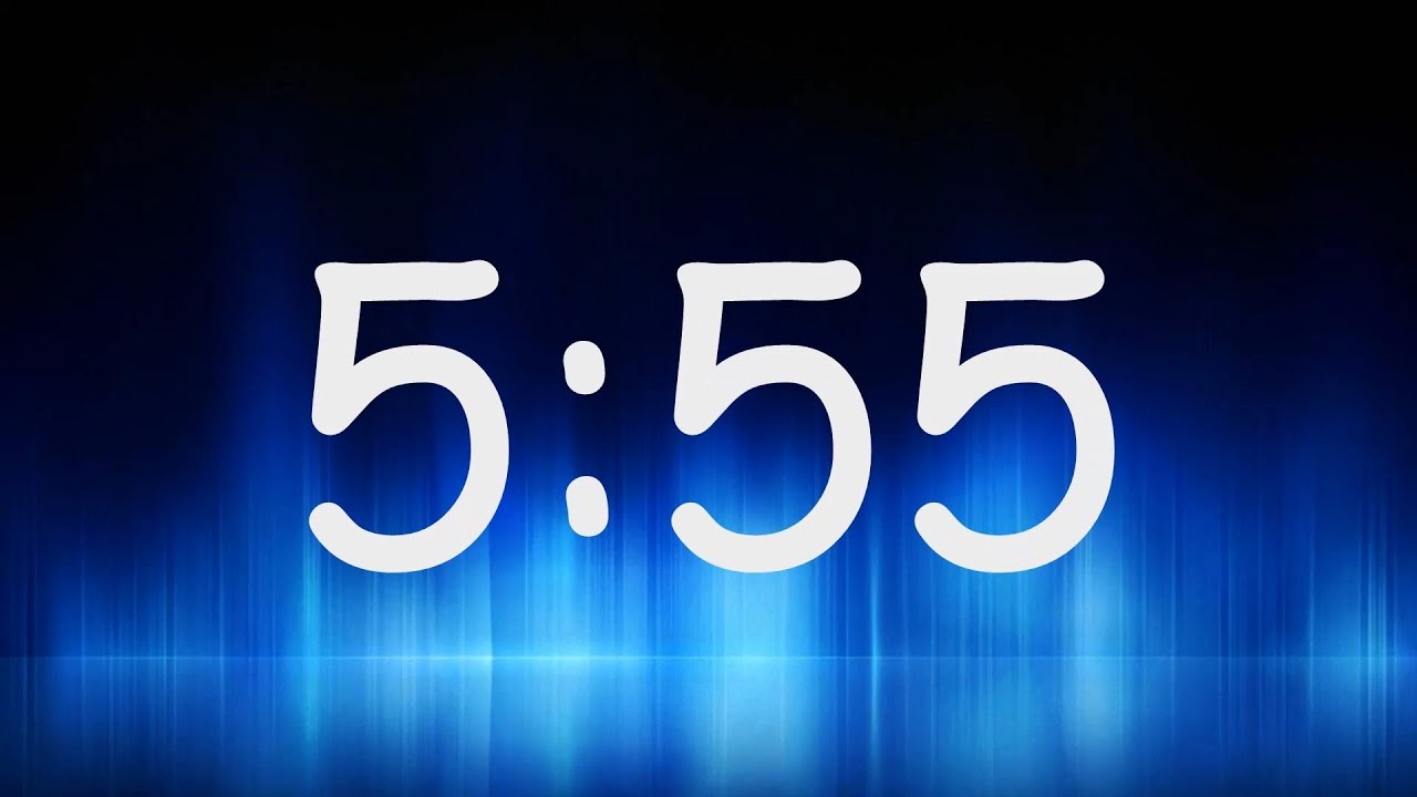 5:55 Minutes Timer / Countdown from 5min 55sec - YouTube