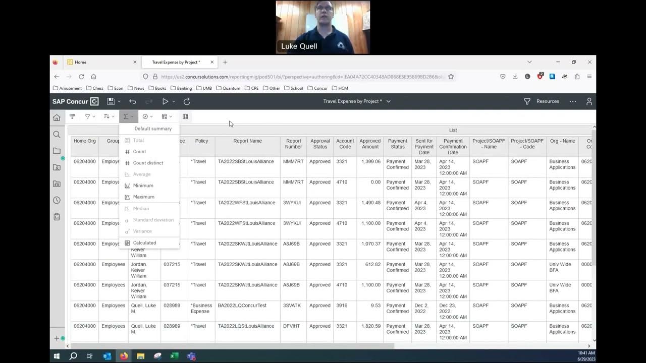 Concur Video Series Using Reports YouTube concur-video-series-using-reports-youtube