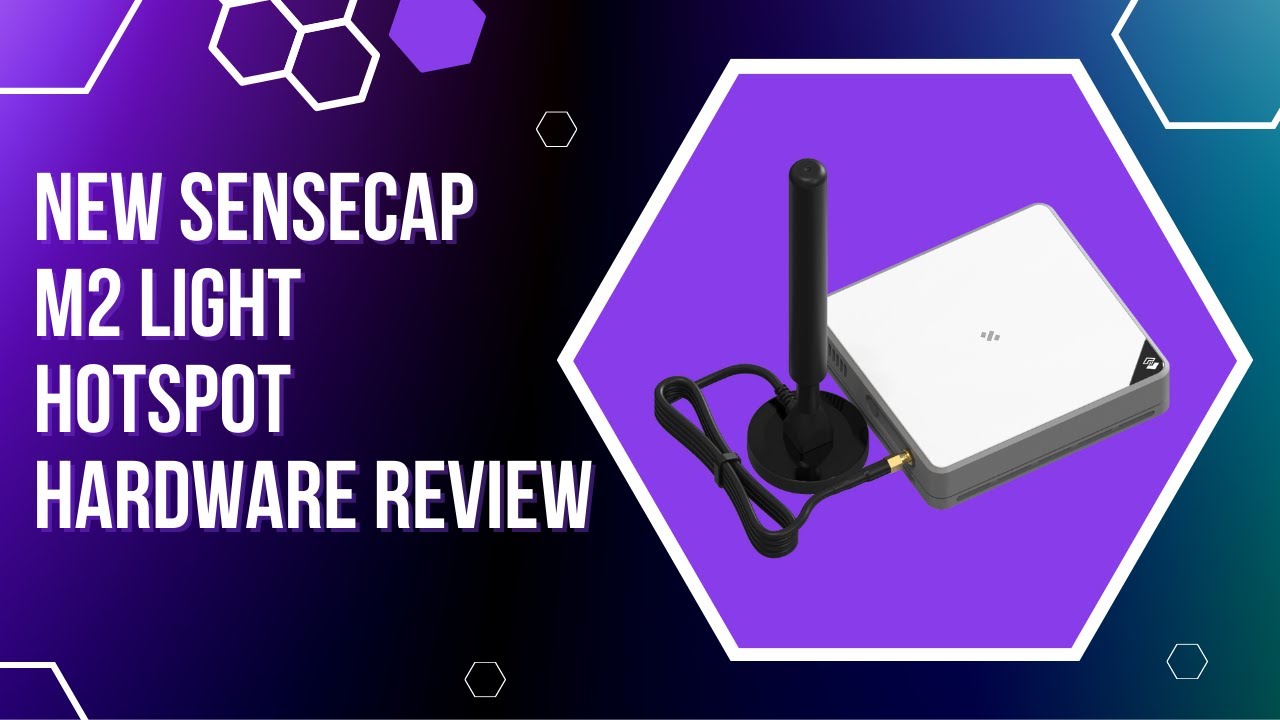 NEW Sensecap M2 Helium LIGHT HOTSPOT (Data only Version)- First Look ...