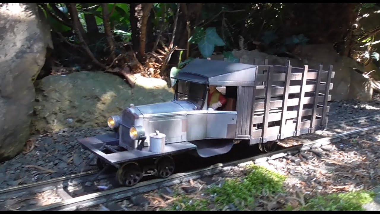 Bachmann Rail Truck G Scale - YouTube