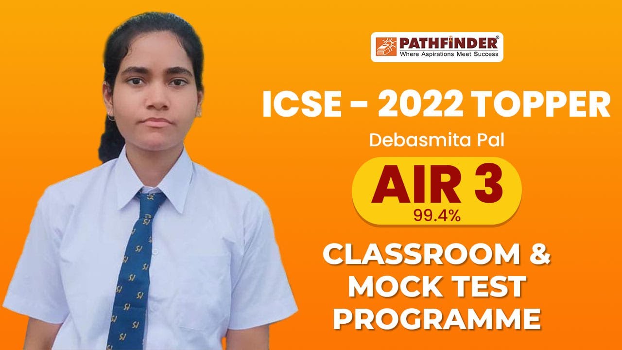 ICSE 2022 Topper Debasmita Pal | Mock Test & Classroom Programme - YouTube