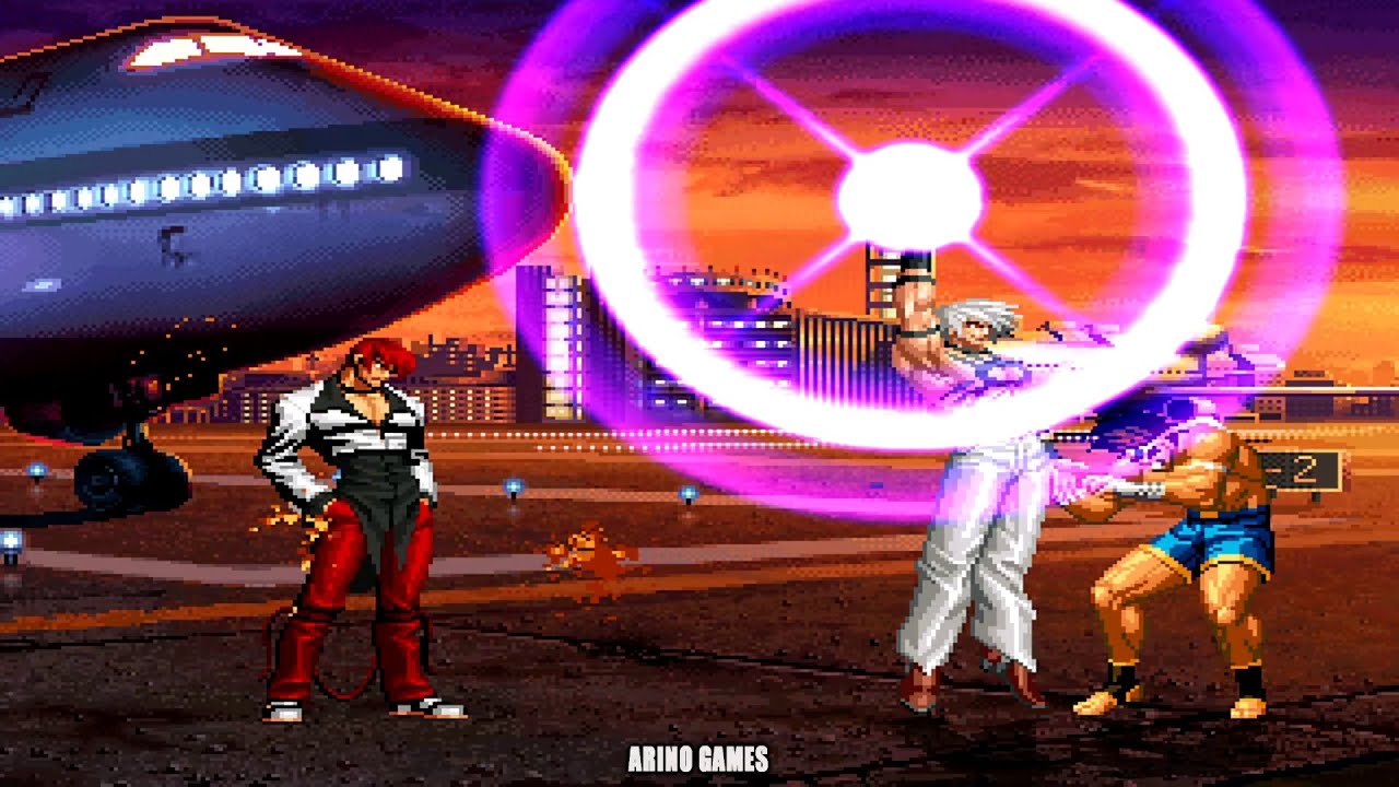 OROCHI JOE VS IORI YASAKANI! INSANE COMBAT! KOF ARINO GAMES! - YouTube