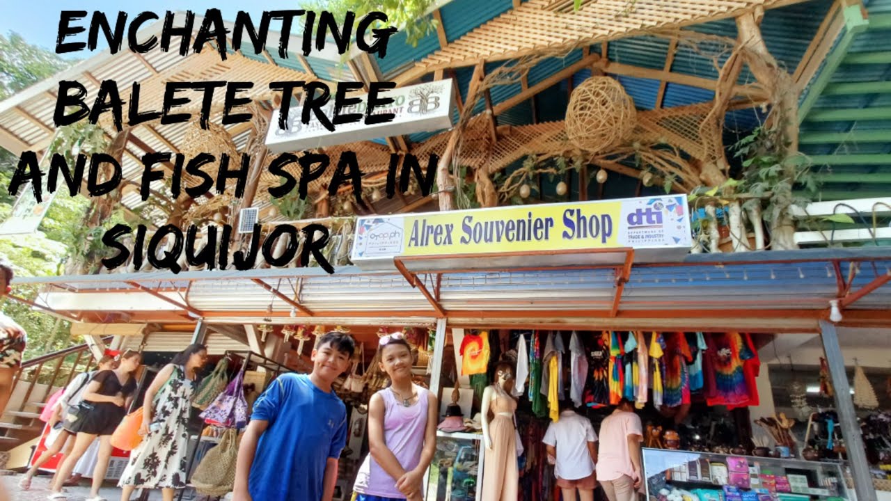 ENCHANTING BALETE TREE AND FISH SPA IN SIQUIJOR - YouTube