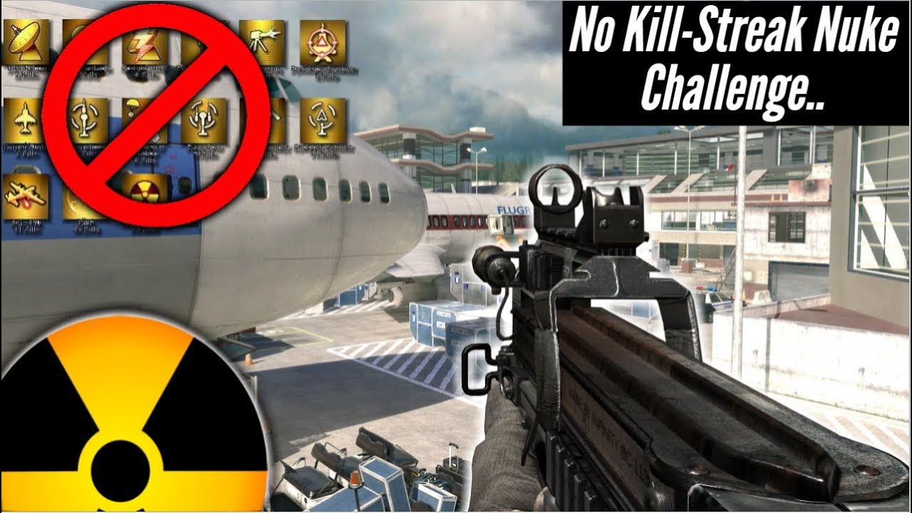 No Kill-Streaks Tactical Nuke Challenge 25 GUN Kills! (MW2) - YouTube