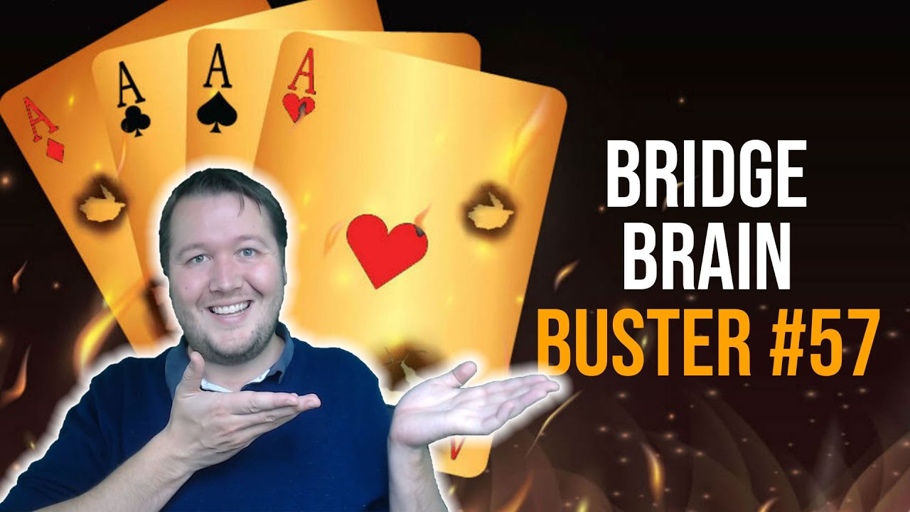 Bridge Brain buster #57 - Daily Bridge Puzzle (Level 3-B12) - YouTube