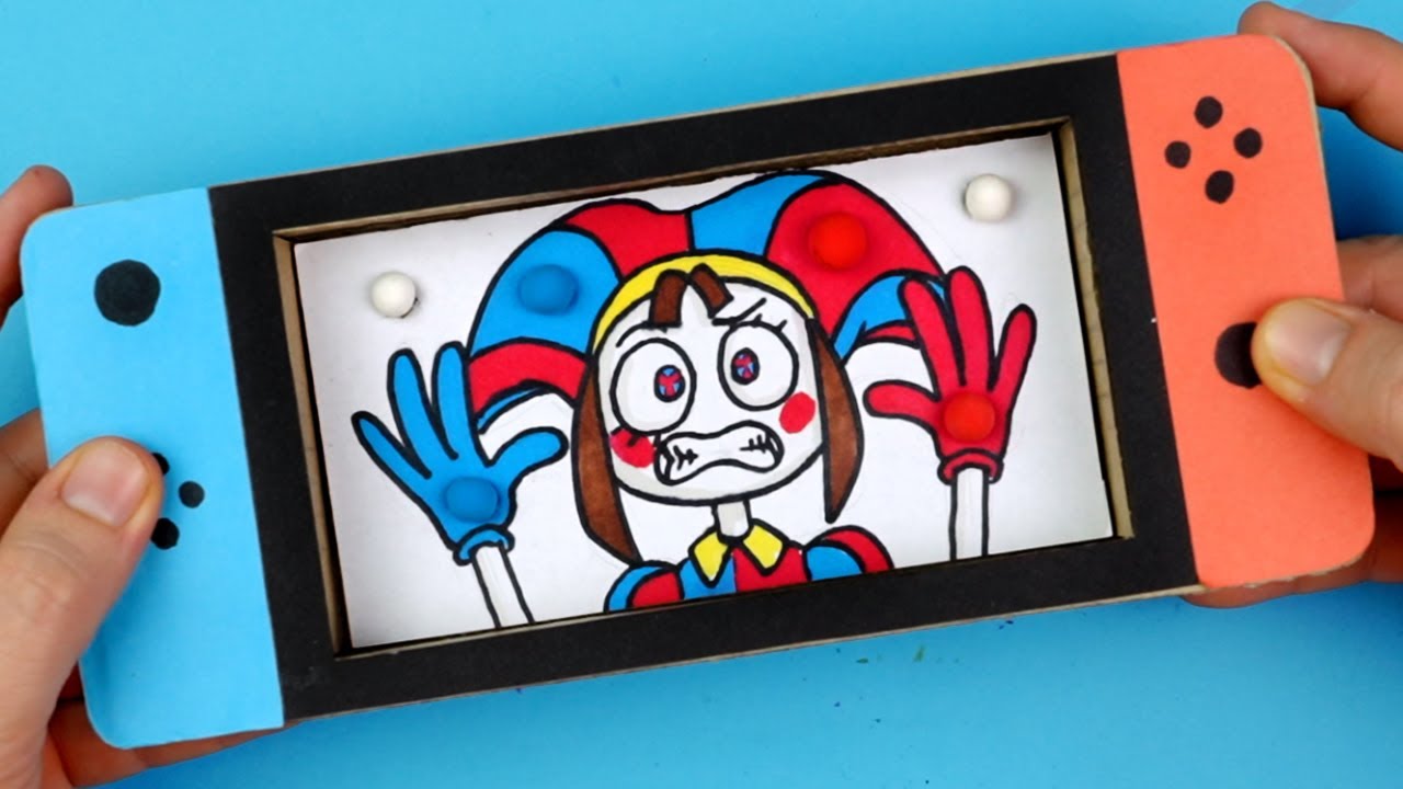 THE AMAZING DIGITAL CIRCUS DIY GAMES & PAPER CRAFTS - YouTube