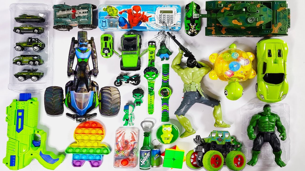 Hulk Toy Collection Unboxing Review😱Rc Stunt Bike, Rc Tank, Rc Thar, Rc ...