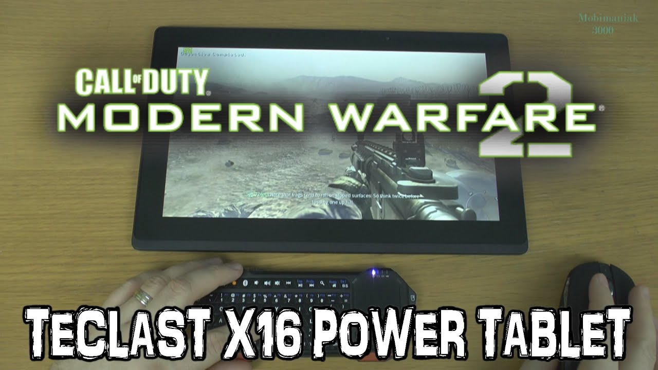 1# Call of Duty: MW2 (PC) test on 11.6'' Teclast X16 Power Tablet 8GB ...