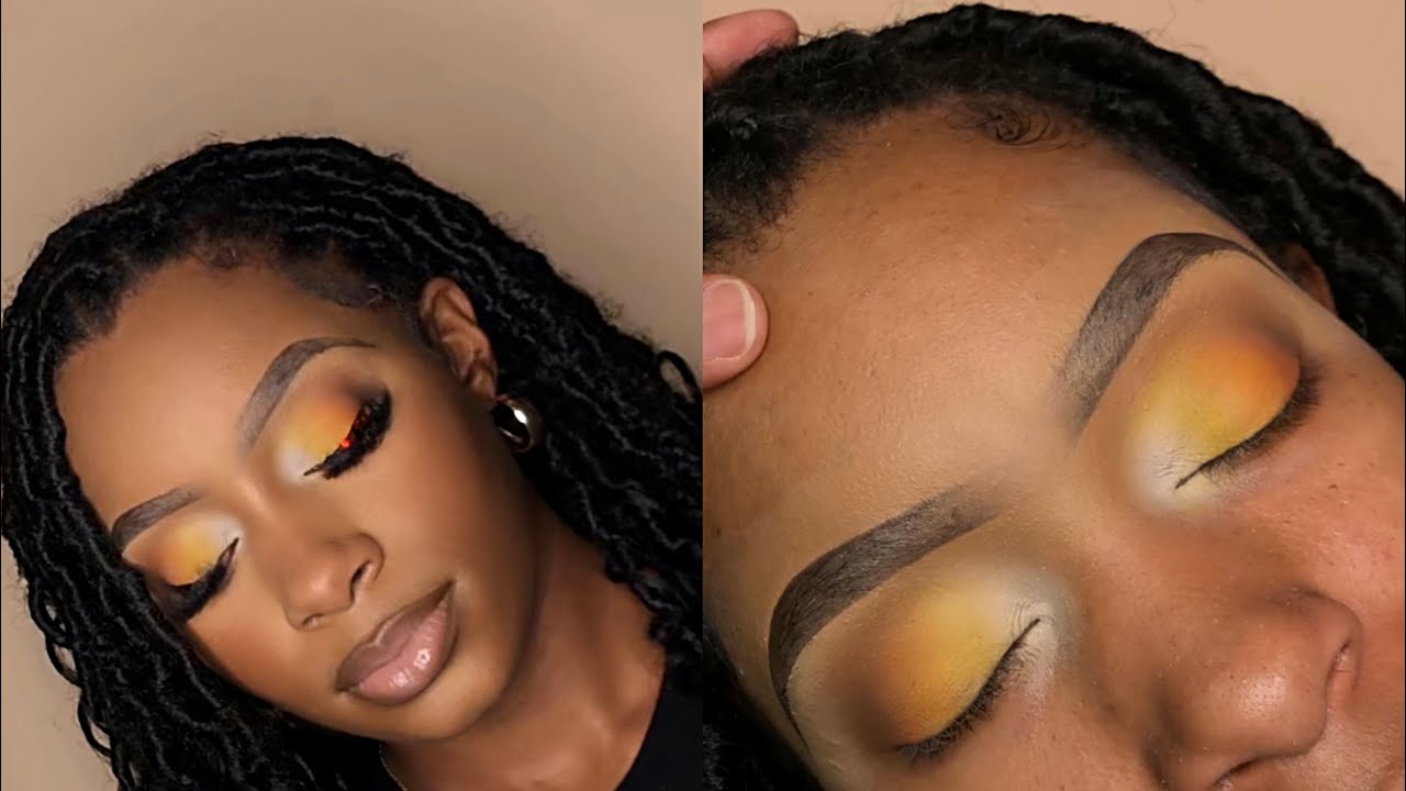 Fall Glam w/ Glitter Liner | Client Makeup Tutorial - YouTube