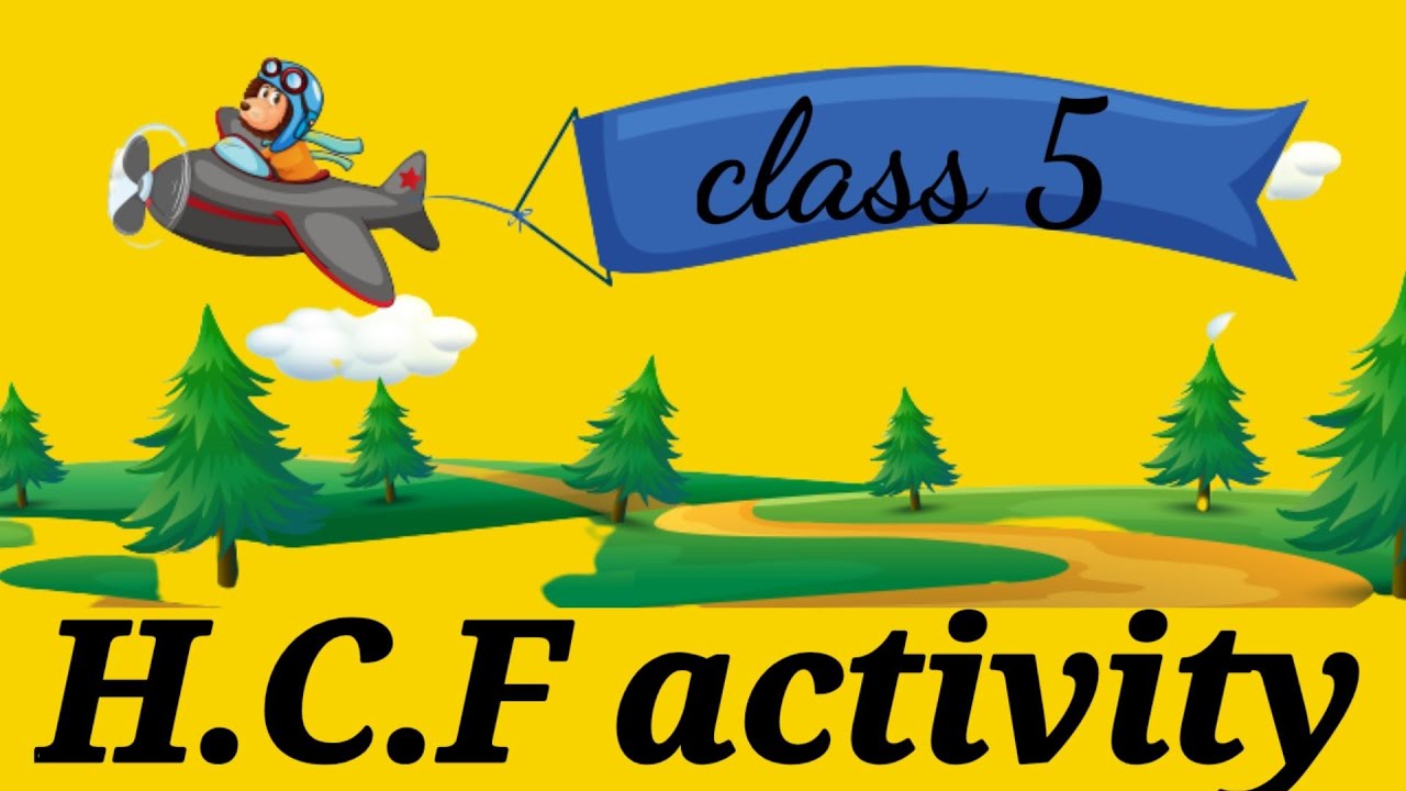 H C F activity|maths working model|activity related to HCF - YouTube