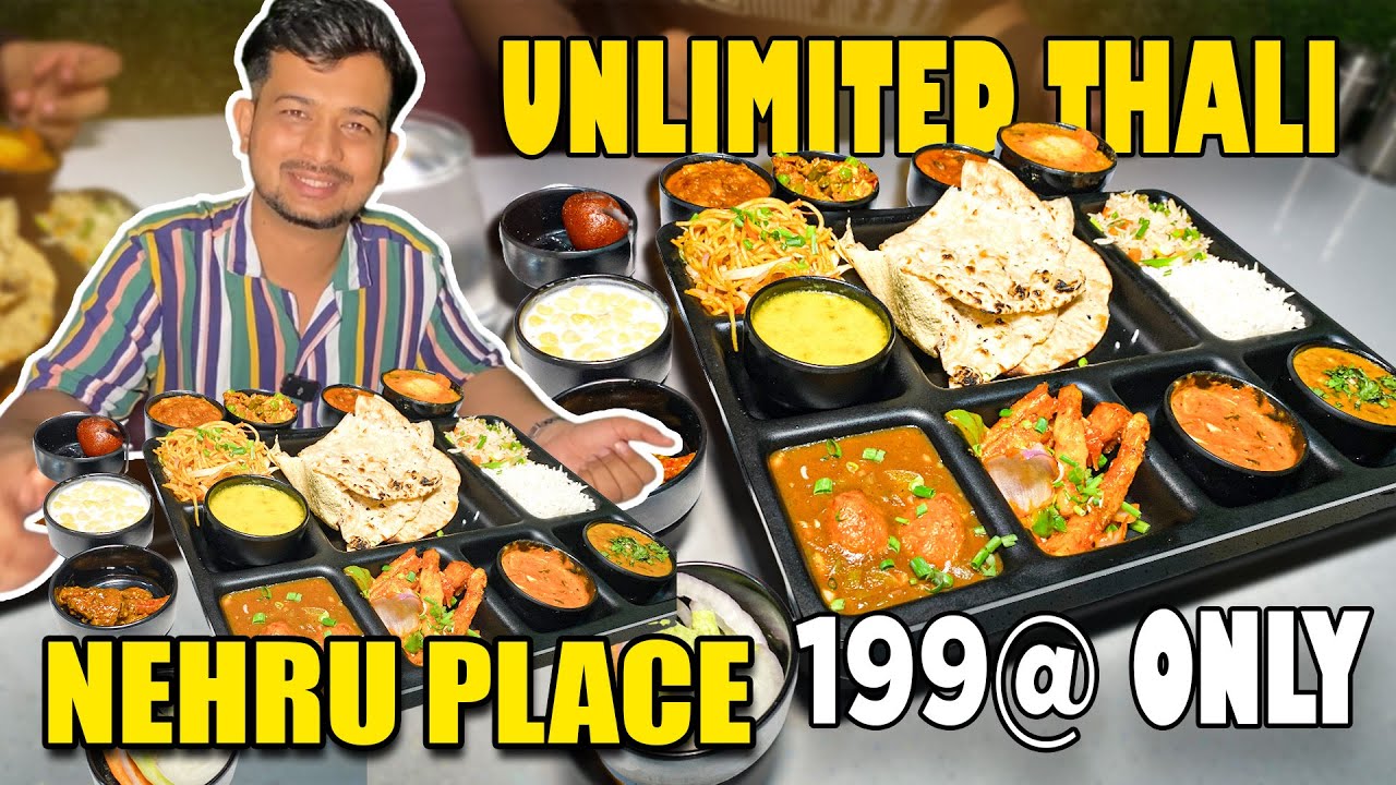 Unlimited buffet in Just 199/- || Unlimited 21 items | Street Food ...