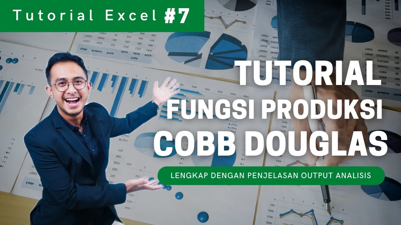 Tutorial Fungsi Produksi Cobb Douglas Dengan Ms. Excel - YouTube