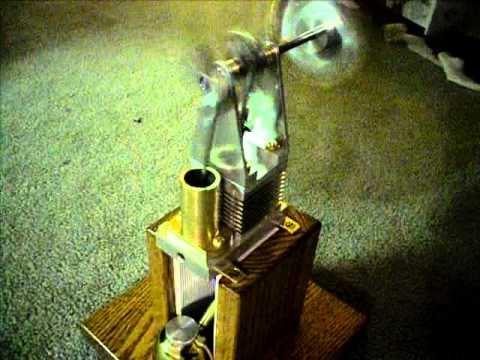 Stirling Hot Air Engine Fan - YouTube