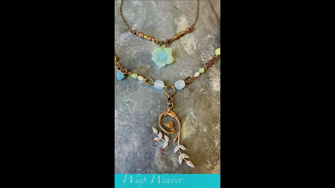 Wisp Weaver 2 Necklaces Kit Complete Tutorial - YouTube