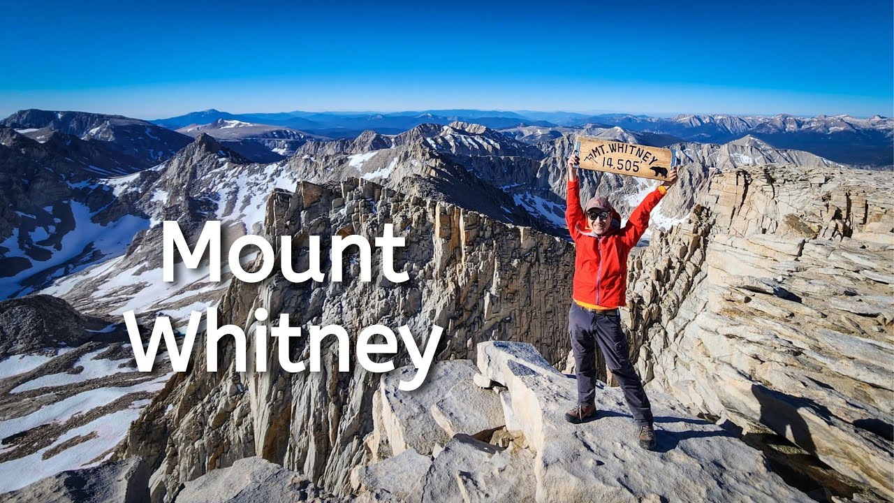 Kearsarge Pass to Mt Whitney: 4 Days JMT Section Hike in the Summer of Record Snow Year - YouTube