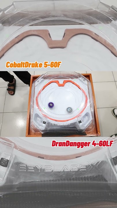 Cobalt Drake (コバルトドレイク) 5-60F VS Dran Dagger (ドランダガー) 4-60LF, Beyblade X - YouTube