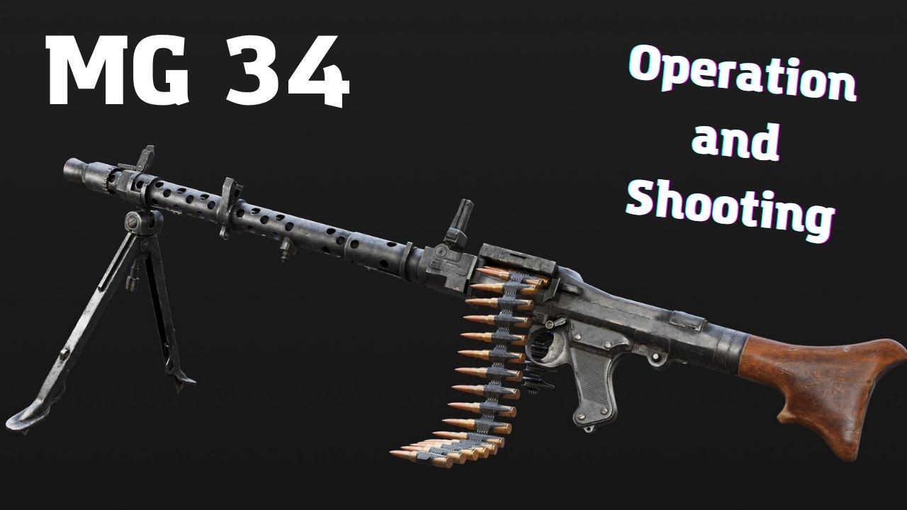 How MG 34 Works. Animation Of Operation Of MG34, How it works - YouTube