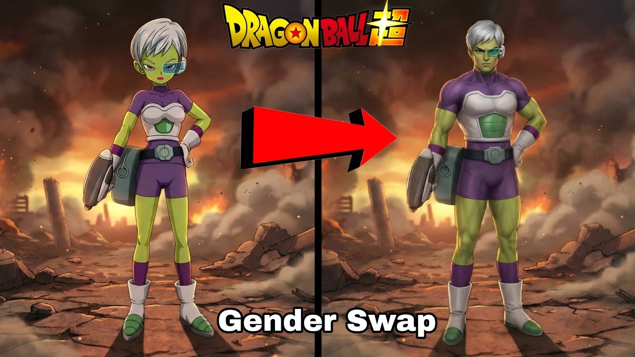 Dragon Ball Characters Gender Swap 🔥 Male to Female & Female to Male ...