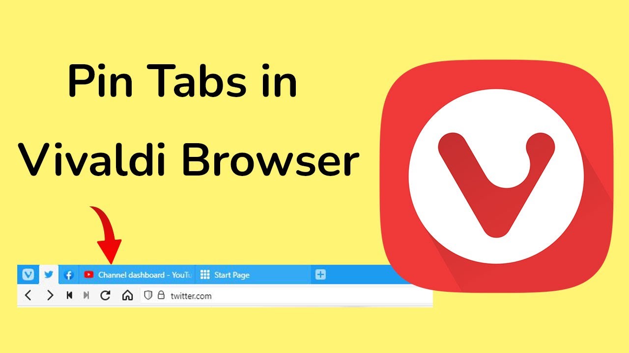 How to Pin Tabs in Vivaldi Browser? - YouTube