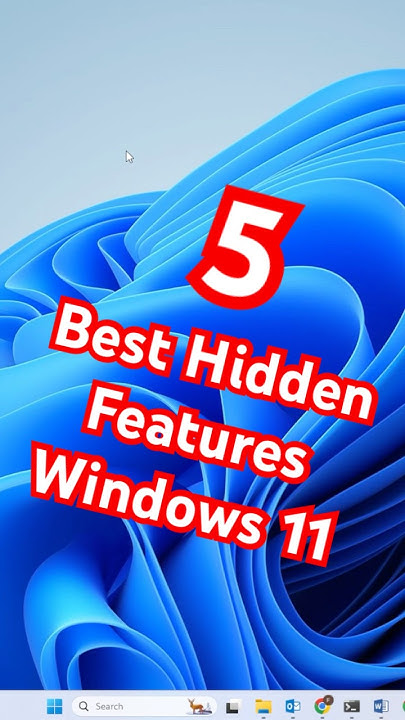 5 best hidden features Windows 11! - YouTube