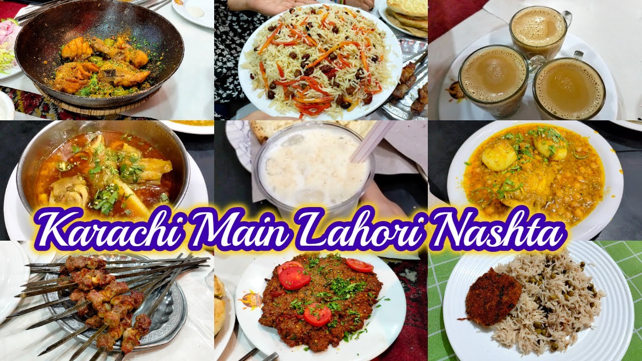 Birthday Wala Vlog 🎉😍 Karachi Main Lahori Nashta | Bhai ne sub ko treat ...