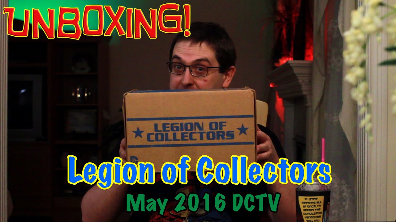 UNBOXING! Legion of Collectors May 2016 - DCTV - Funko DC Box - YouTube