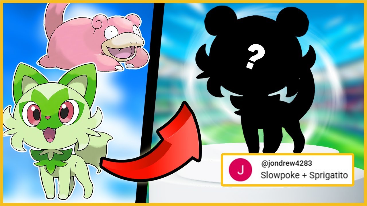 Fan Requests #620 | Sprigatito + Slowpoke | pokemon infinite fusion ...