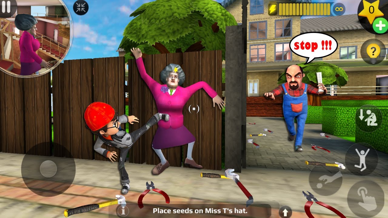Scary Teacher 3D Miss T New Power Update Gameplay , Special Episode ...