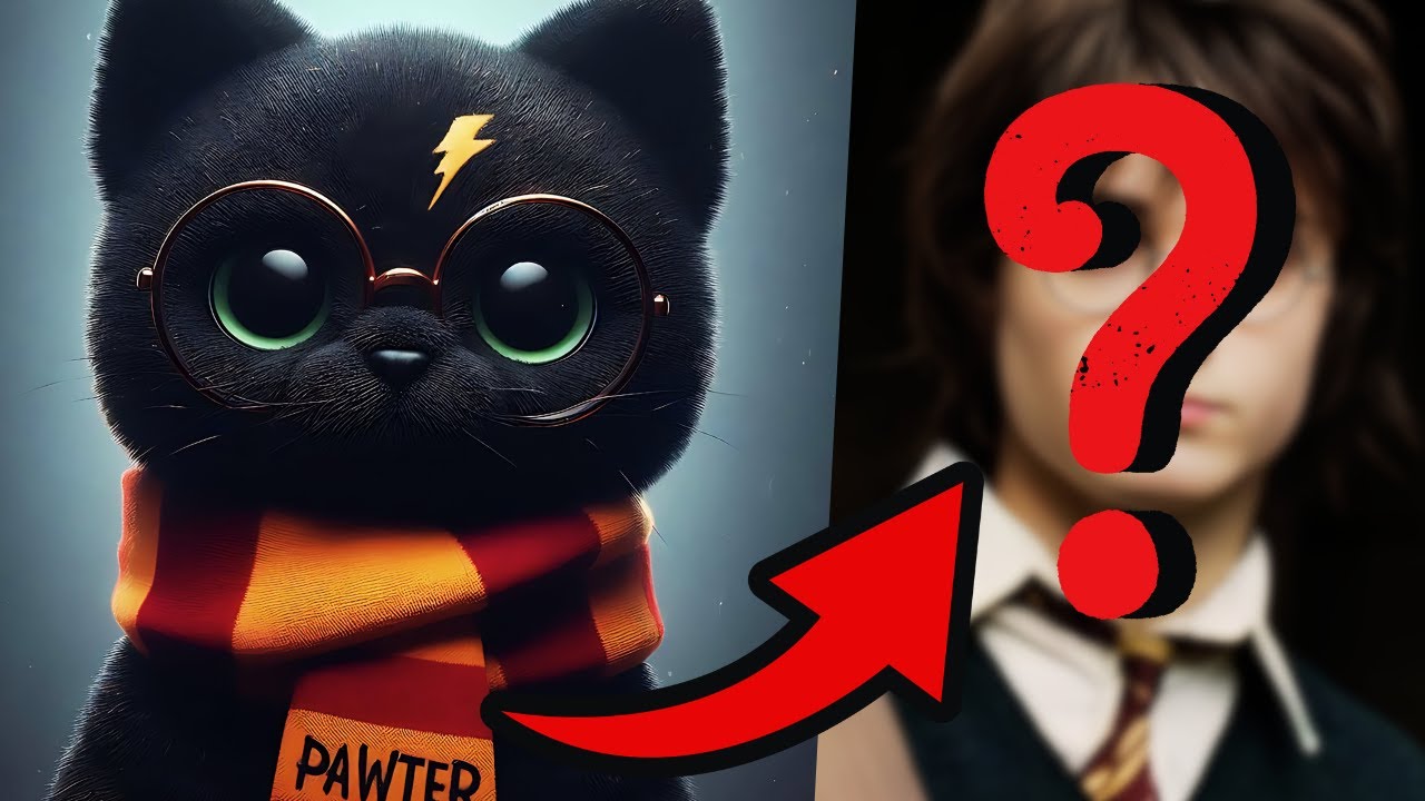 Harry Potter characters as cats :cute cats 😺💥(Part1) - YouTube