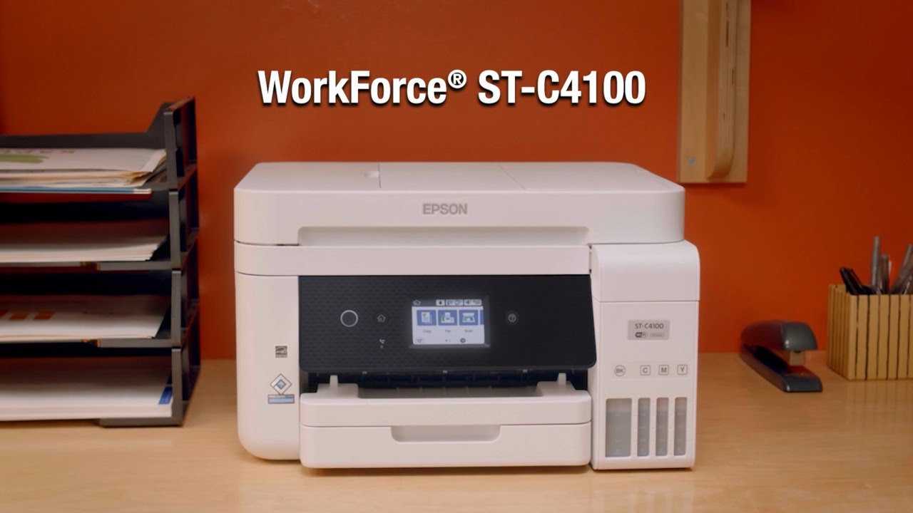 WorkForce ST-C4100 | Business Printing That Delivers - YouTube