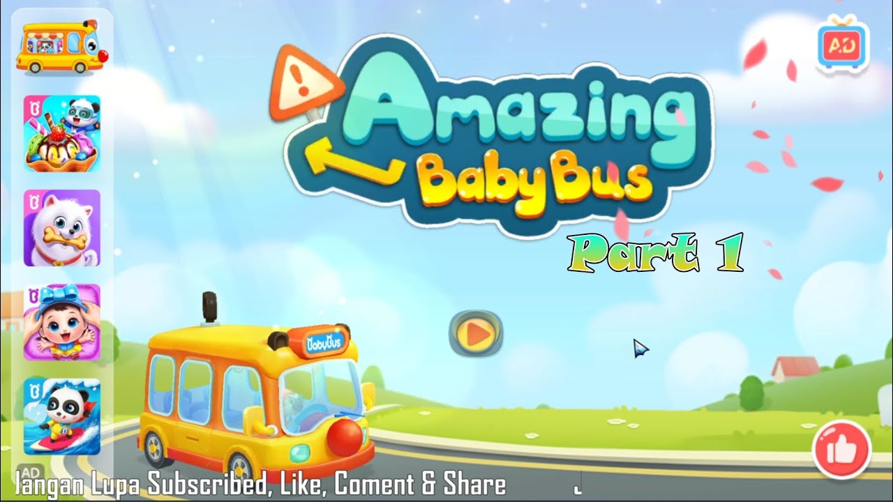 Amazing Babybus Permainan Anak android Belajar sambil bermain game Part ...