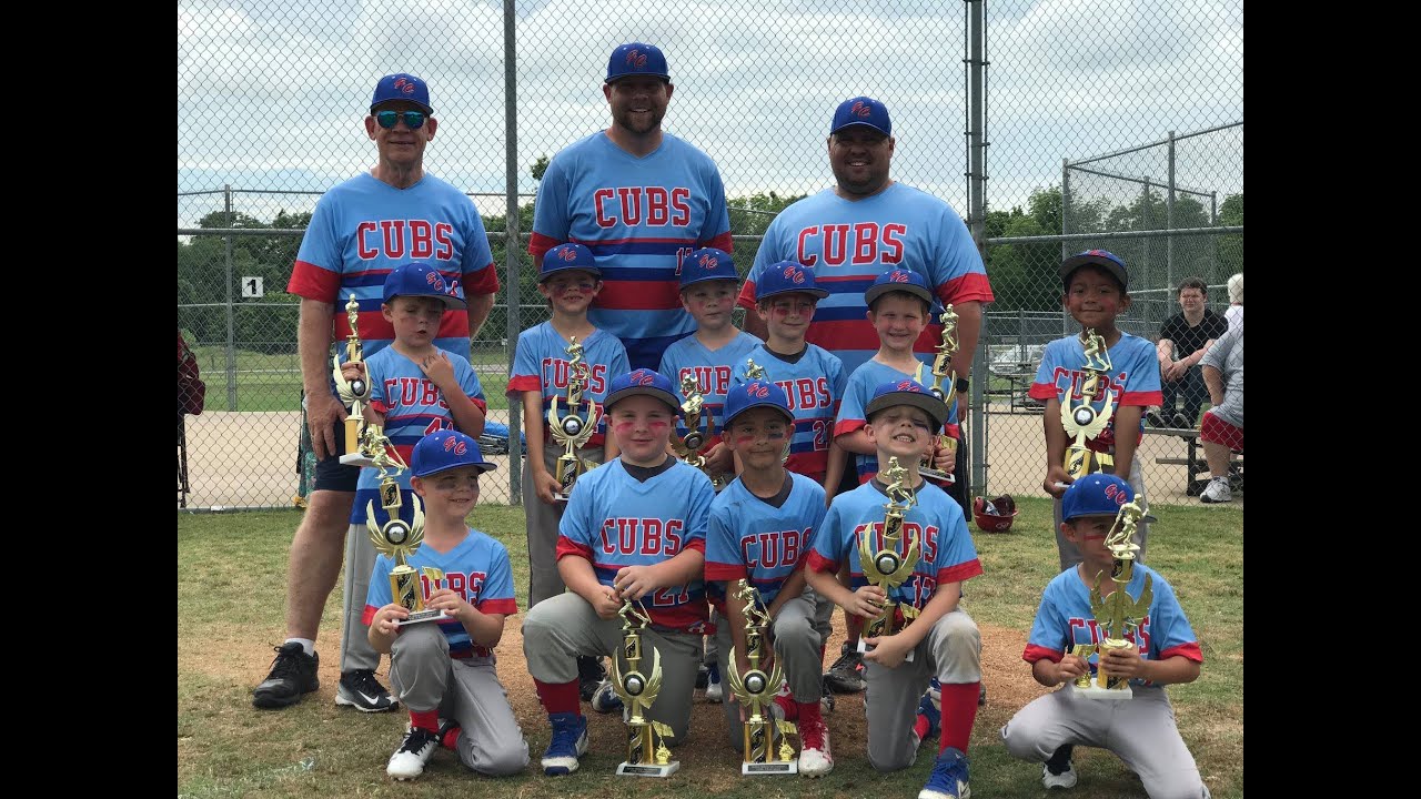 Glenpool Cubs 2019 JYB Coach pitch intro - YouTube