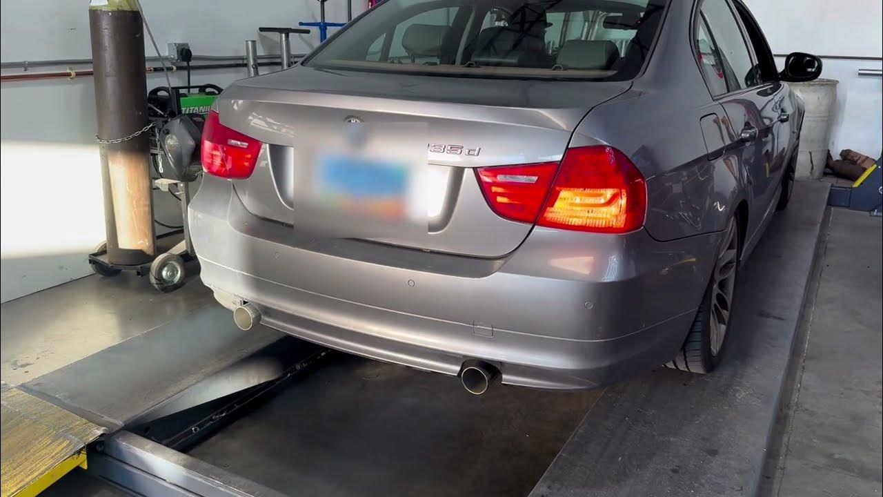 335d M57 Various Exhaust Sounds. Stock/Muffler Delete/DPF Delete/Straight Pipe. - YouTube