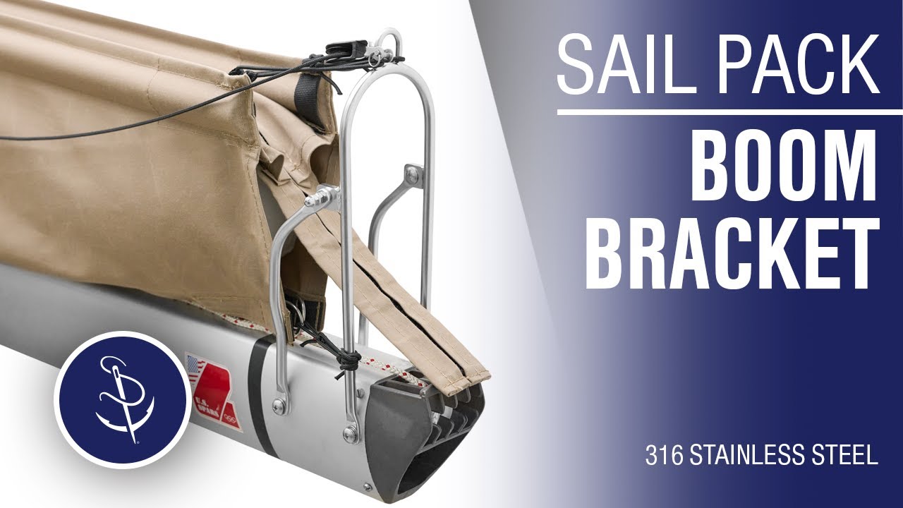 How to Install the Sailrite® Sail Pack Boom Bracket - YouTube