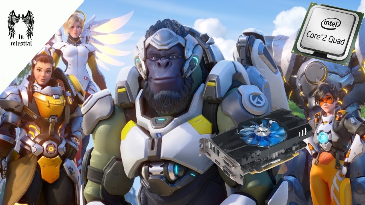 Core 2 Quad Q9650 + R7 360 - Overwatch 2 - YouTube