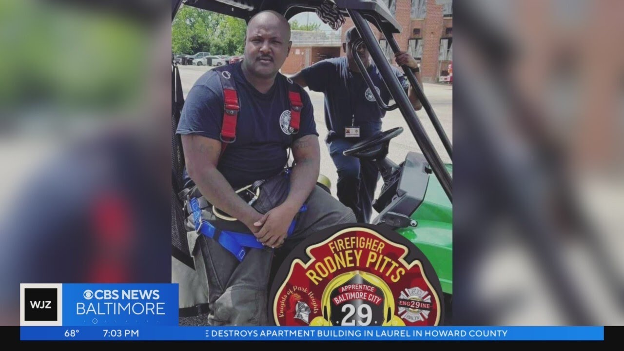 Friends, family pay respect to fallen Baltimore firefighter Rodney W ...