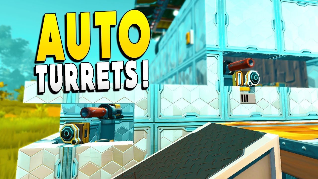 Auto Turrets Turn Our Base Into a Stronghold - Scrap Mechanic Survival ...