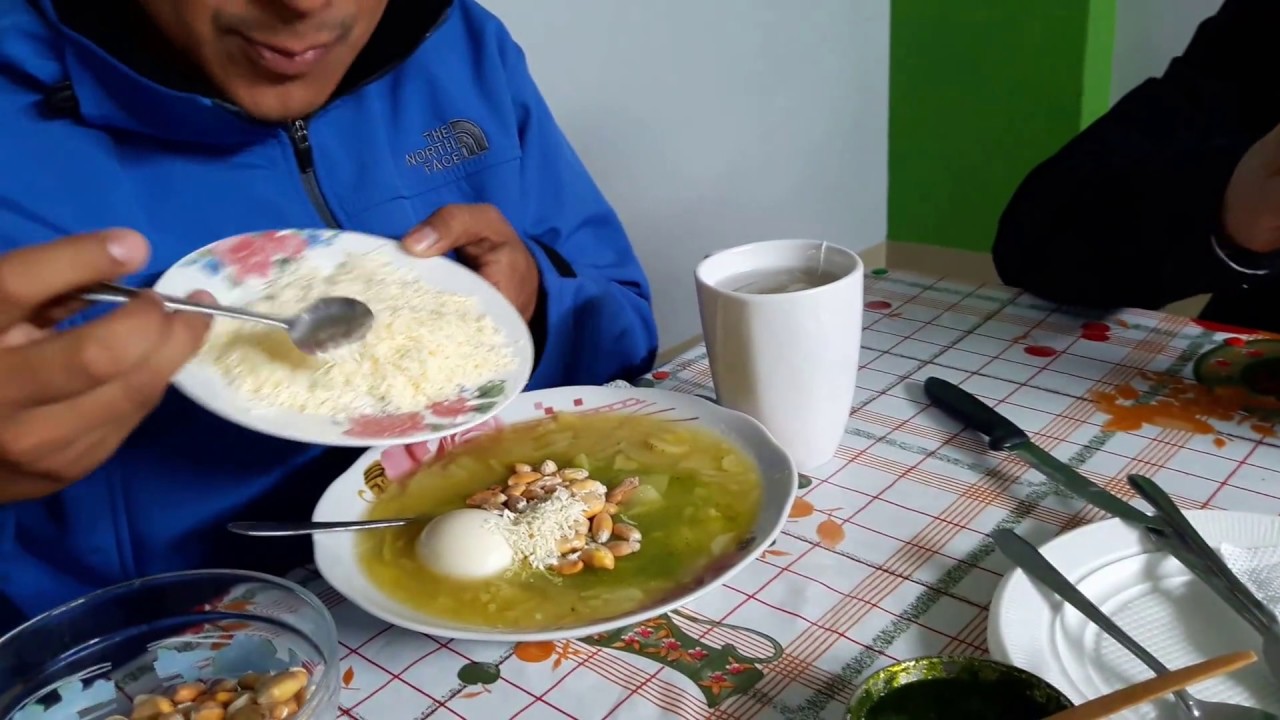 Sopa Verde o Chupe Verde de Auquimarca - Paucartambo en Cerro de Pasco ...