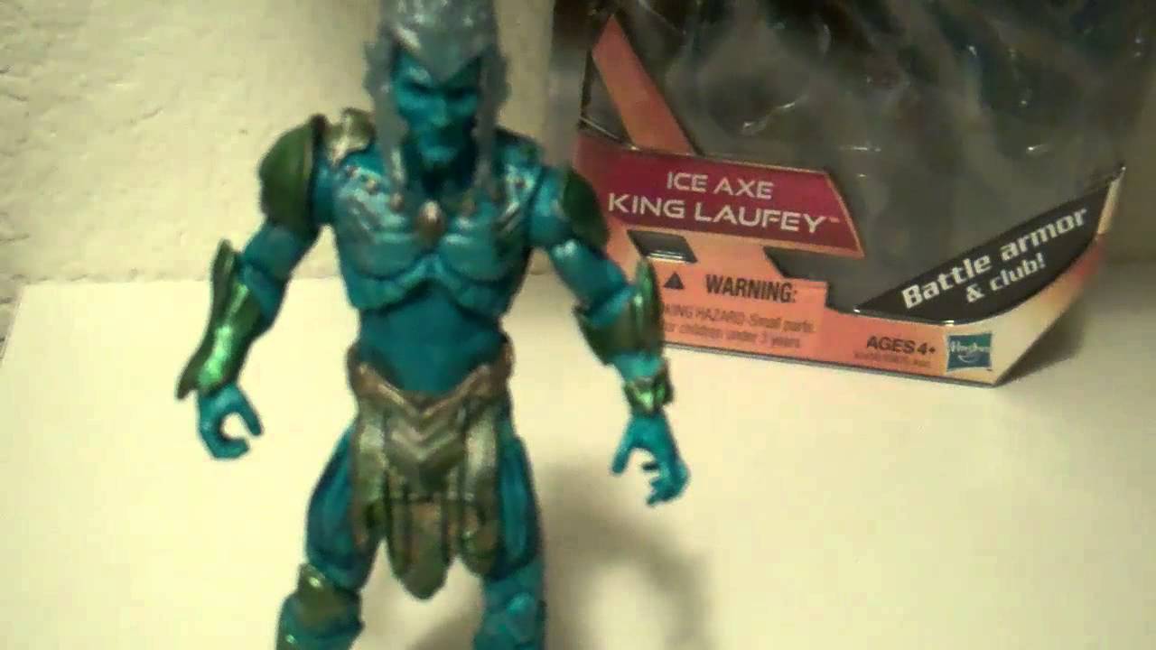 Thor Mighty Avenger Ice Axe King Laufey Toy Review - YouTube