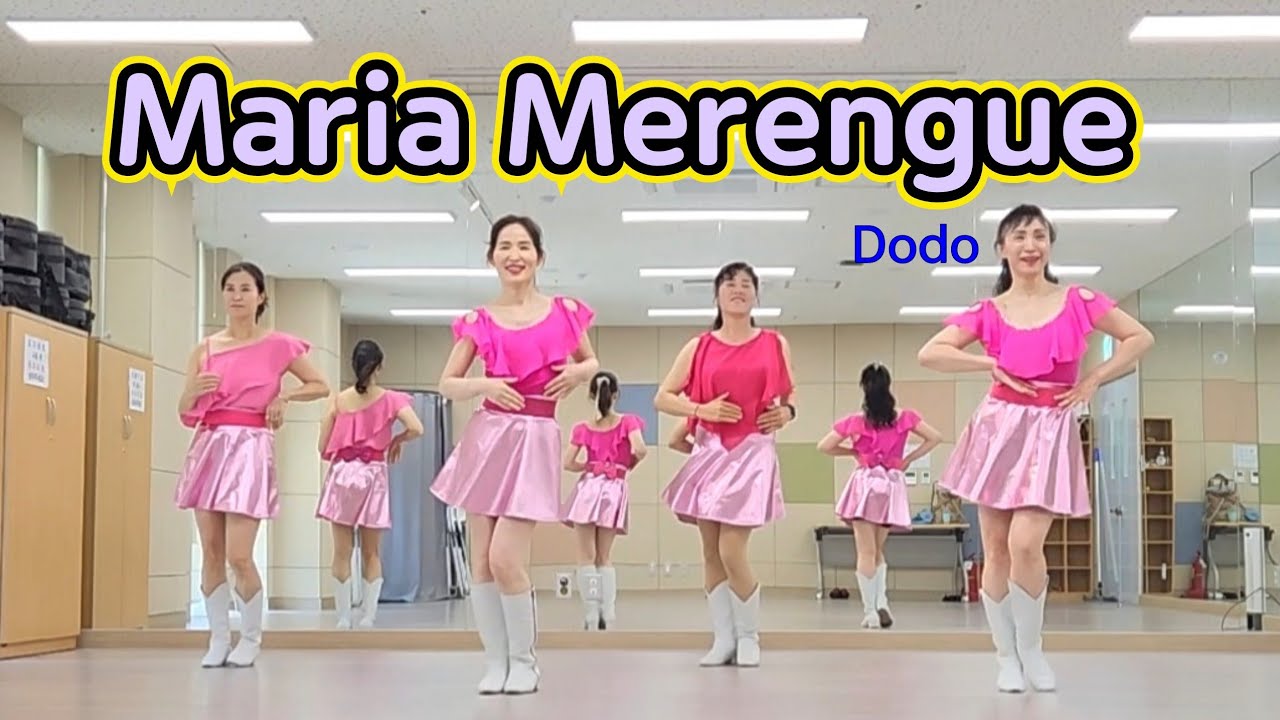 Maria Merengue (beginner)Linedance - YouTube