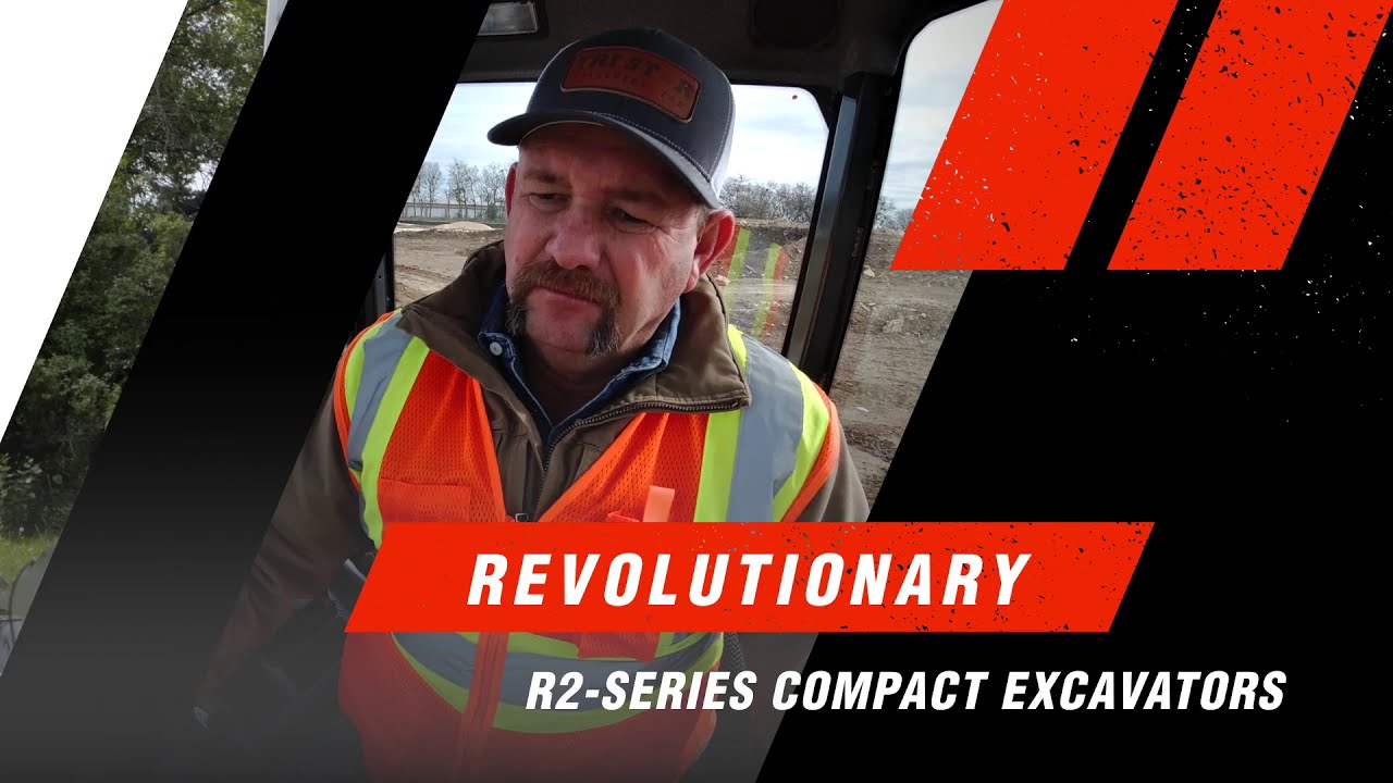 Bobcat Introduces 6-Ton R2-Series E60 Compact Excavator - YouTube
