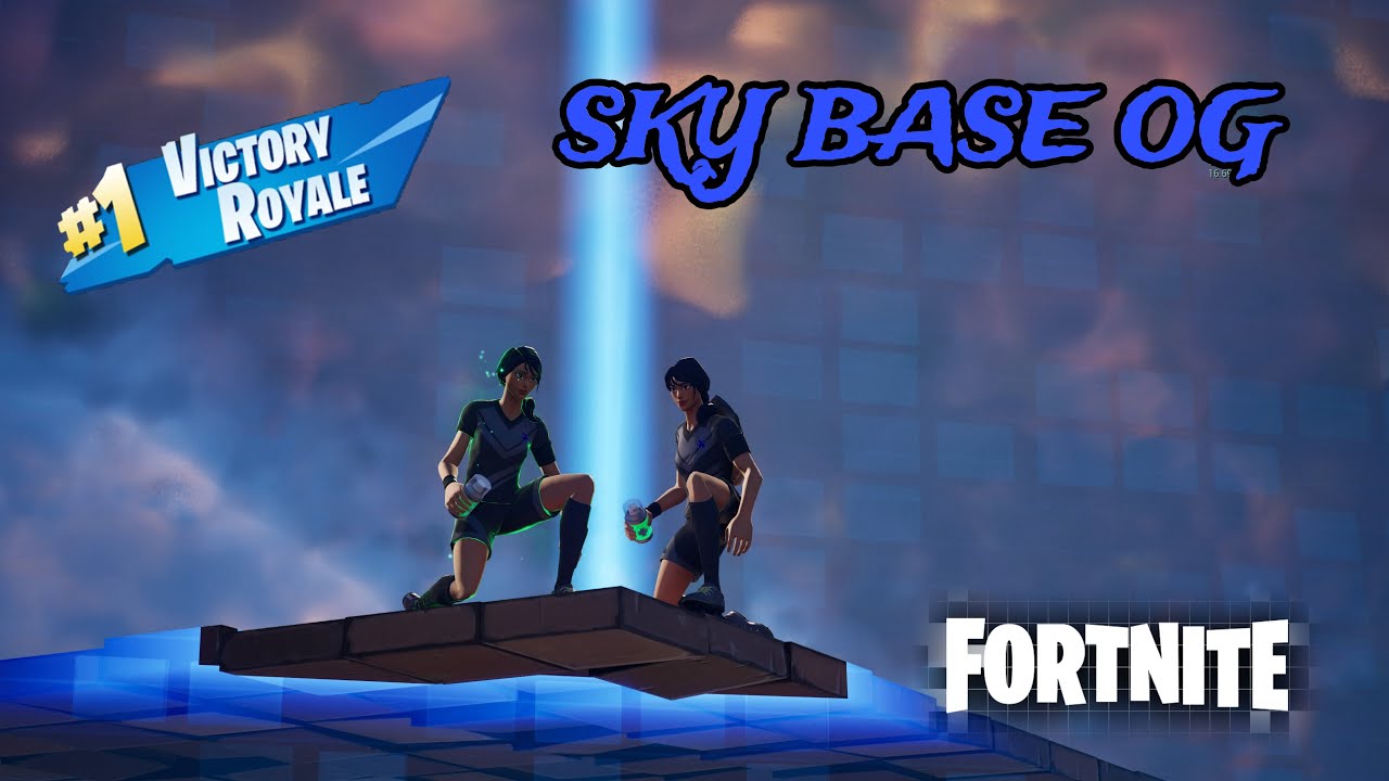FORTNITE OG - SKY BASE CHALLENGE - Paniagua 10 - YouTube