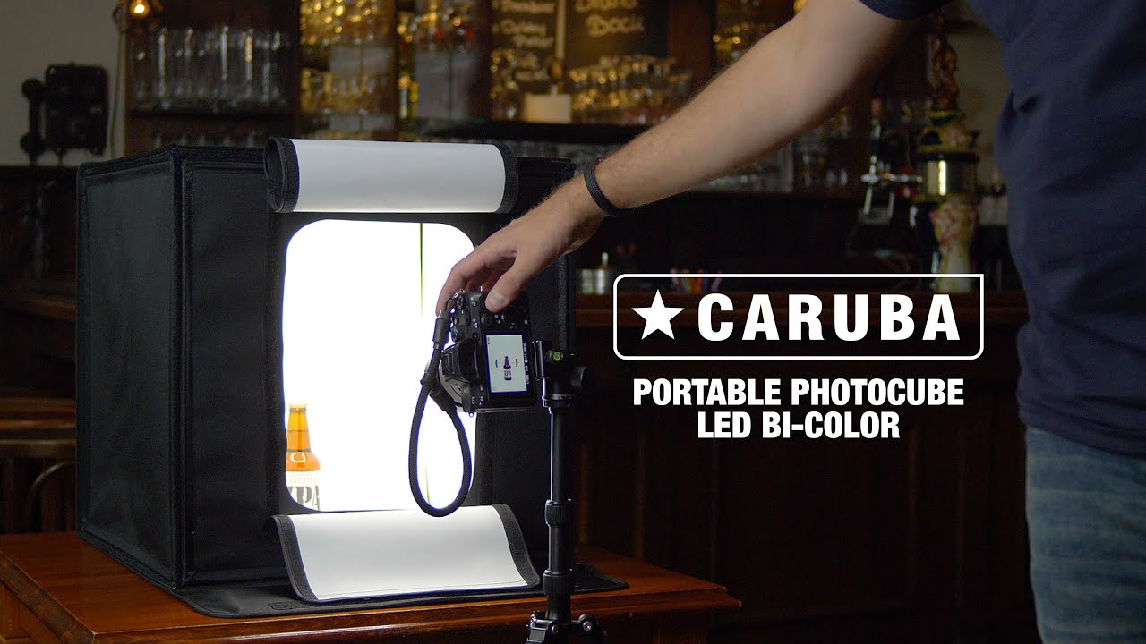Caruba: Portable Photocube Bi-Color LED - YouTube