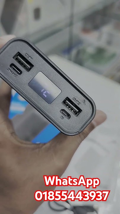 Hoco j85 20k power bank with 6 month warranty 01855443937 - YouTube