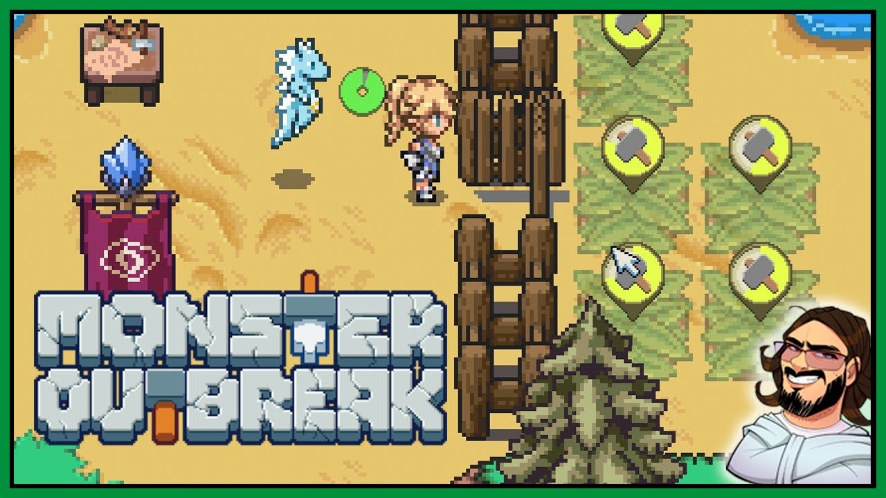 OLEADAS de CRIATURAS en este SURVIVAL RPG - MONSTER OUTBREAK Gameplay Español - YouTube