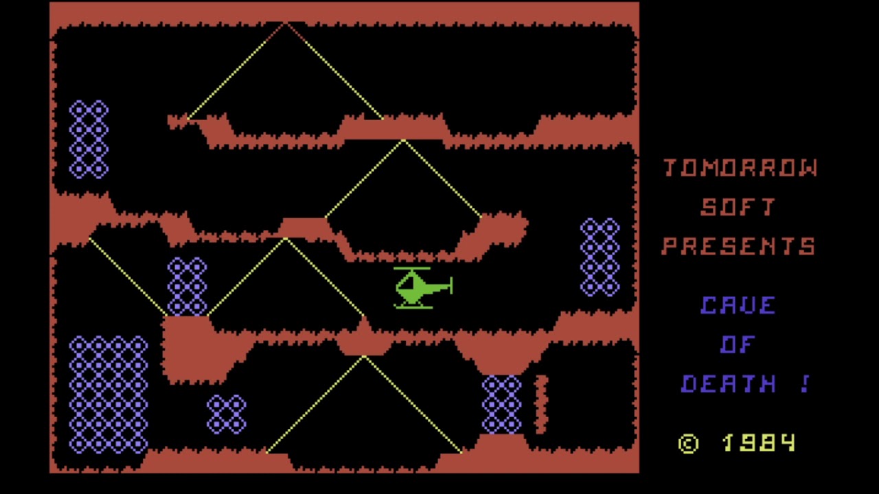 C64 Game: Cave of Death (1984, Roeske Verlag/Compute mit) - YouTube