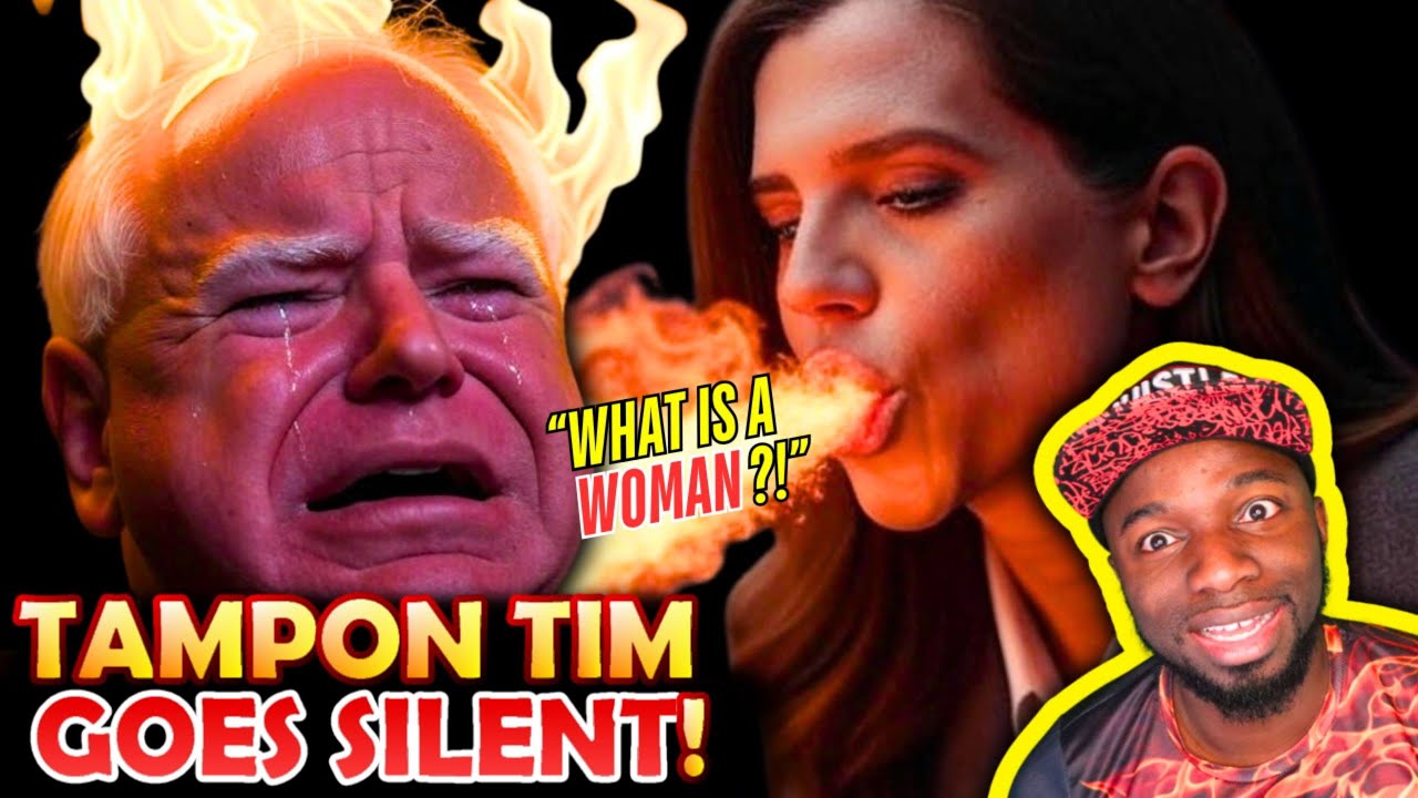 🚨"WHAT IS A WOMAN?!" Tampon Tim Walz Turns Into STUTTERING MESS When ...